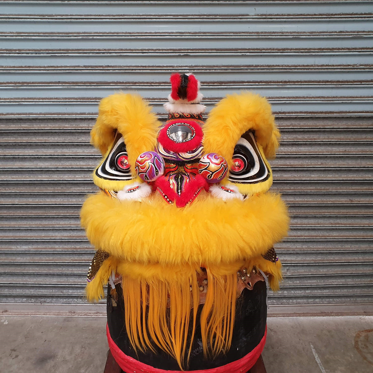 Yellow/Gold Hok San Lion – Wing Wai Australia