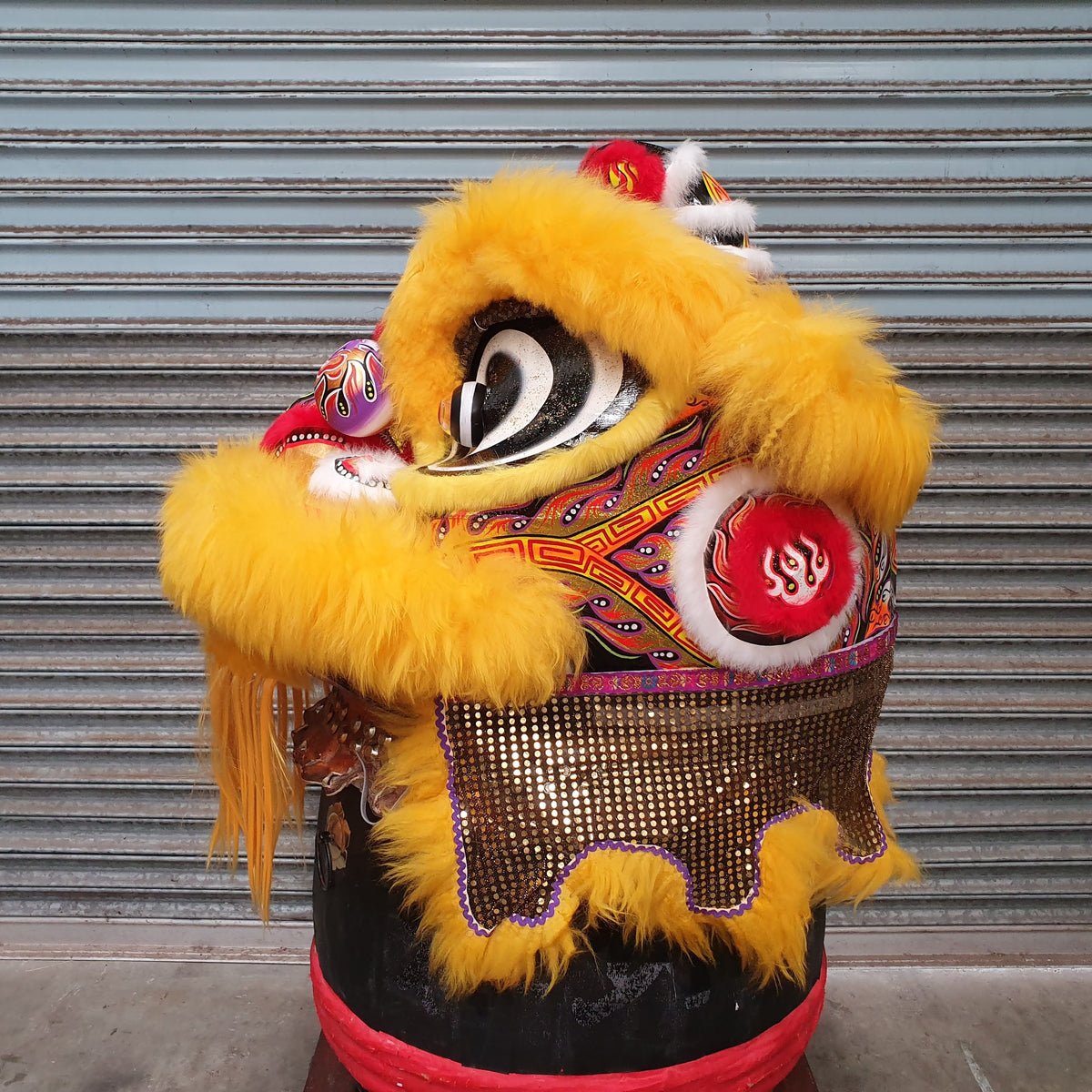 Yellow/Gold Hok San Lion – Wing Wai Australia