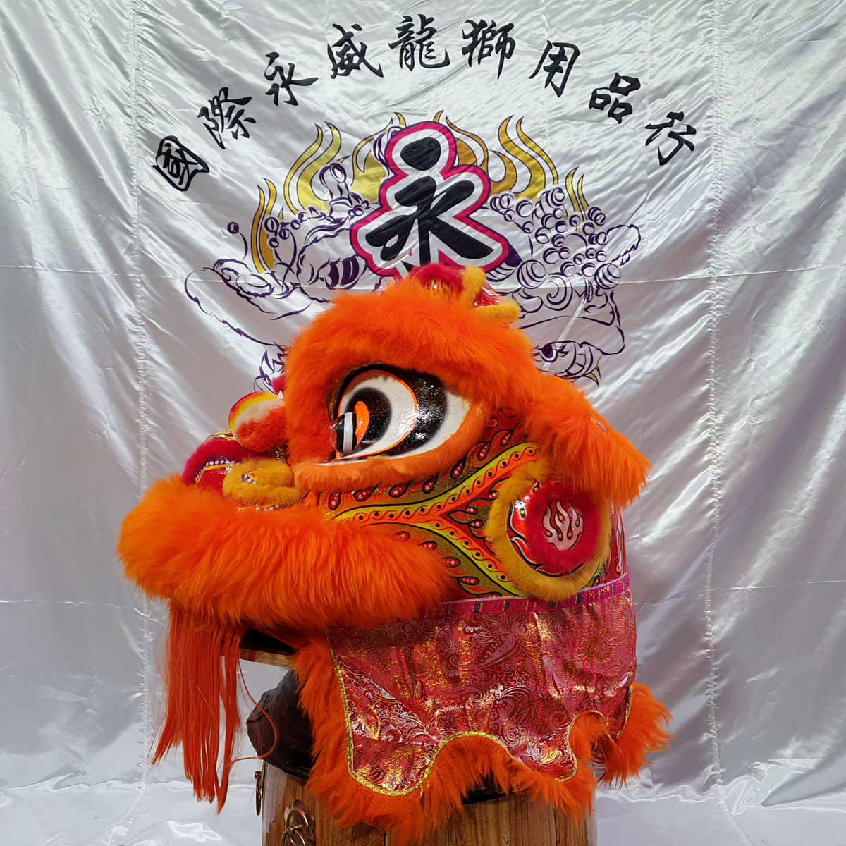 Orange/Gold Hok San Lion – Wing Wai Australia